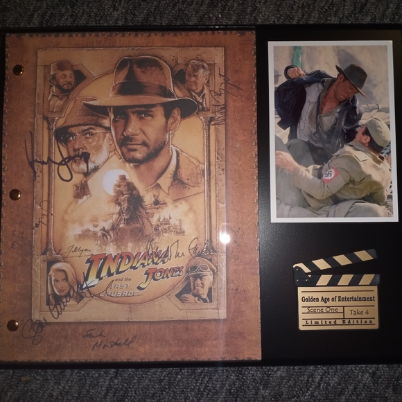 Other | Indiana Jones Script And Photo 11250 | Poshmark